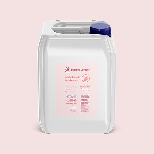 Jabón Líquido para Manos Ecológico 100% Biodegradable - Básicos Verdes ...